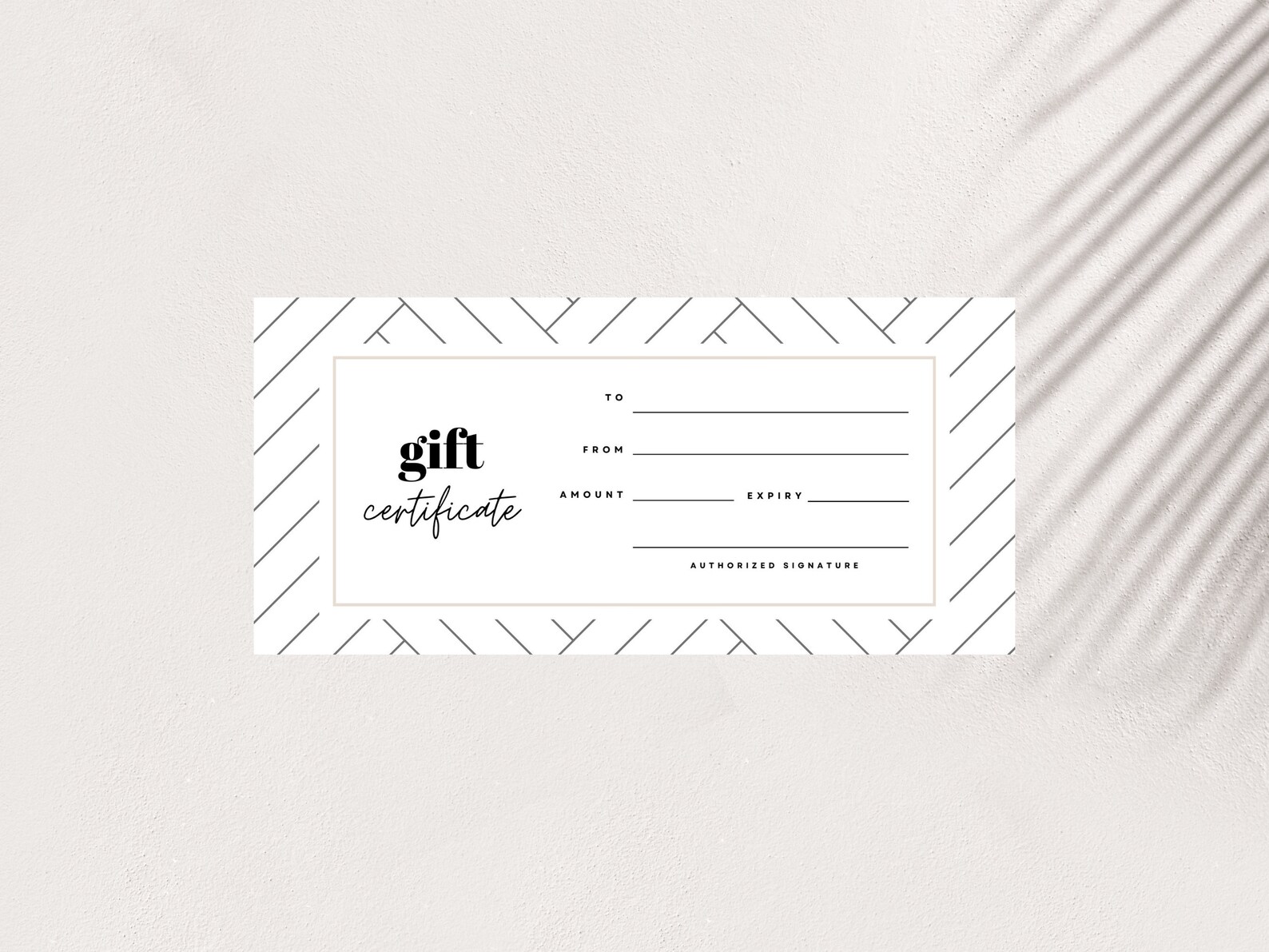 Spray Tan Gift Certificate Template: Editable Business Card (canva) - Etsy
