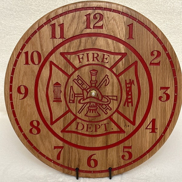 Fire Dept Clock - Etsy