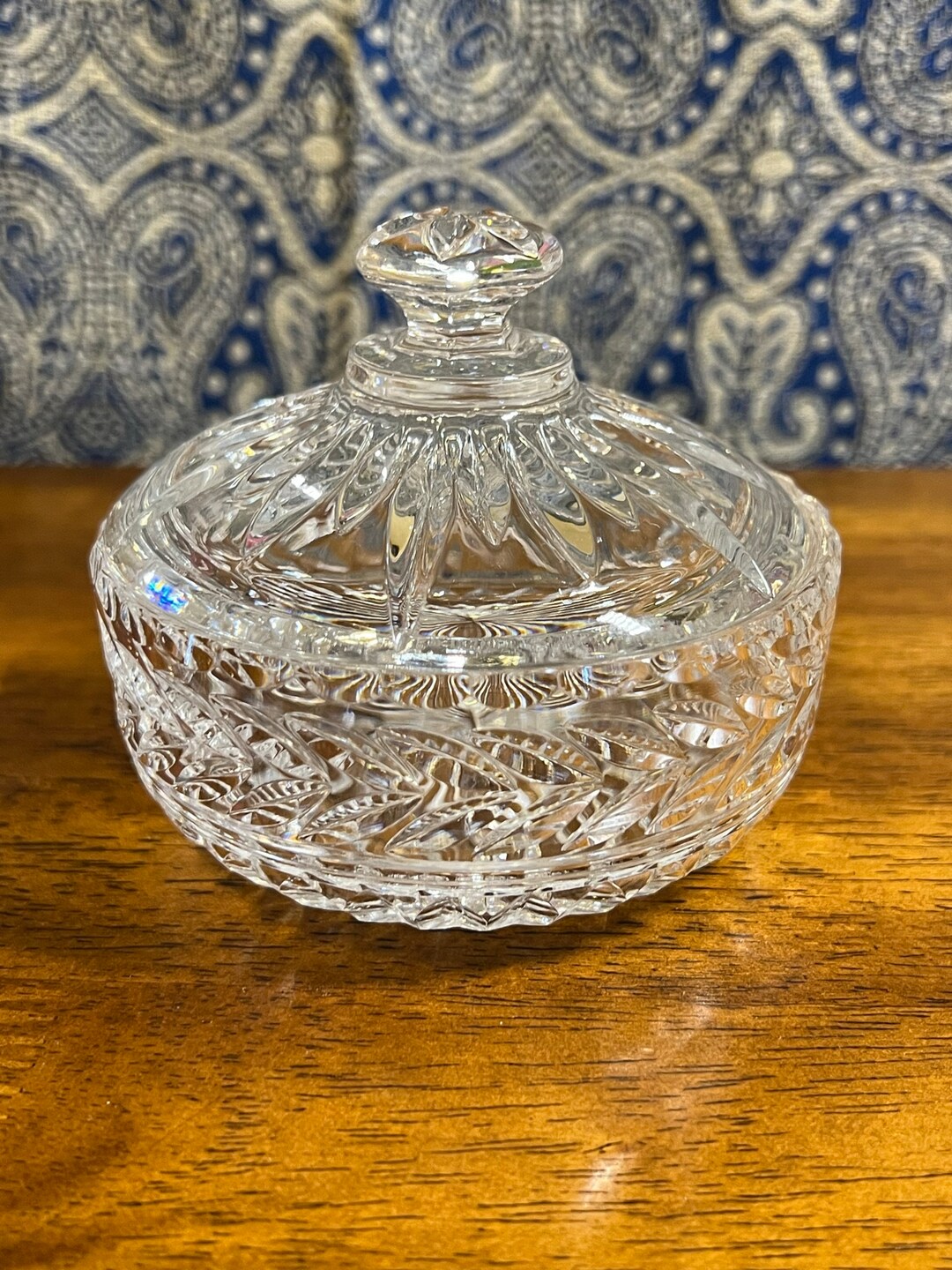 Stuart England Crystal Candy Dish - Etsy