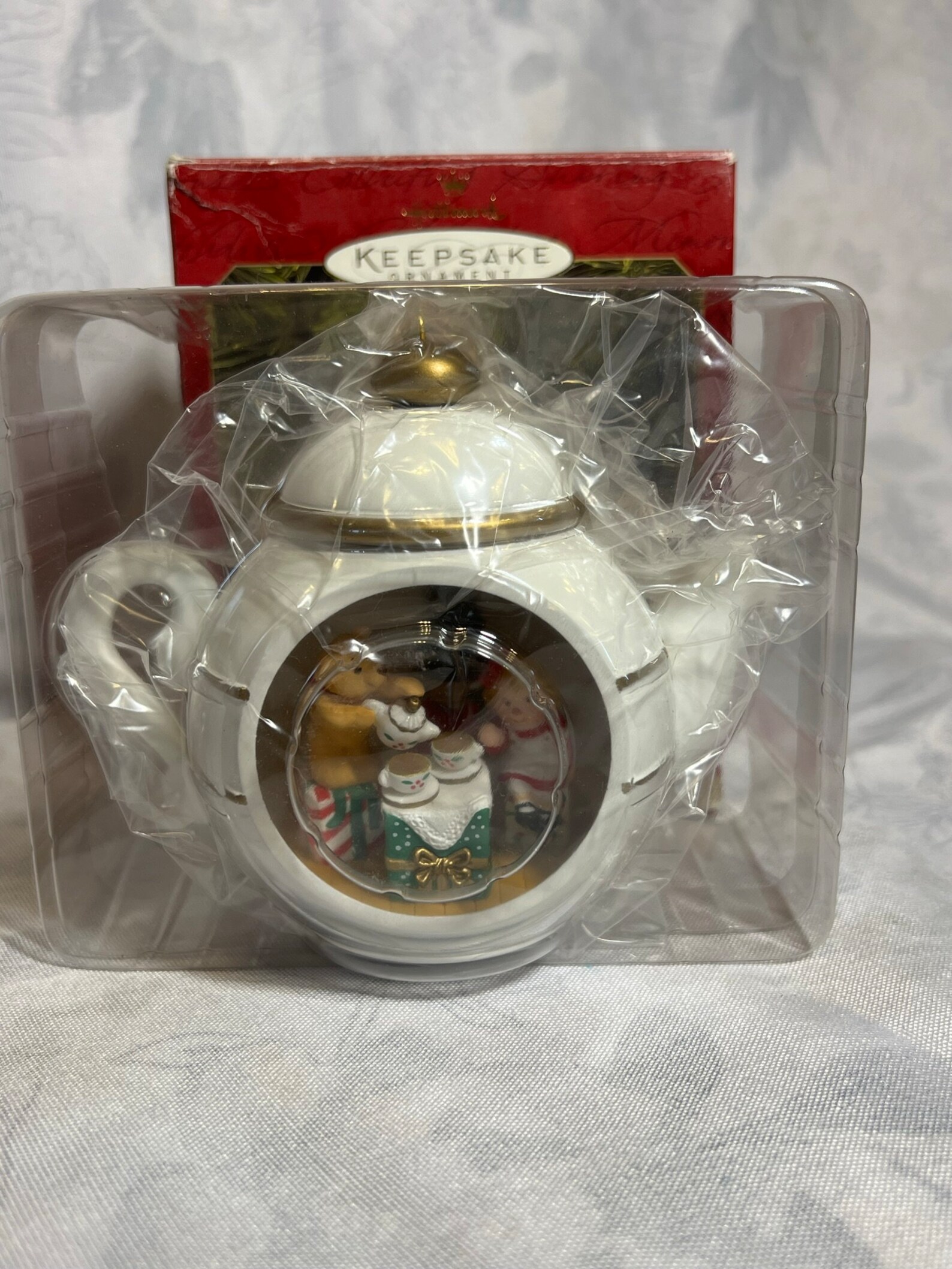 Teapot Party Hallmark Light Ornament - Etsy