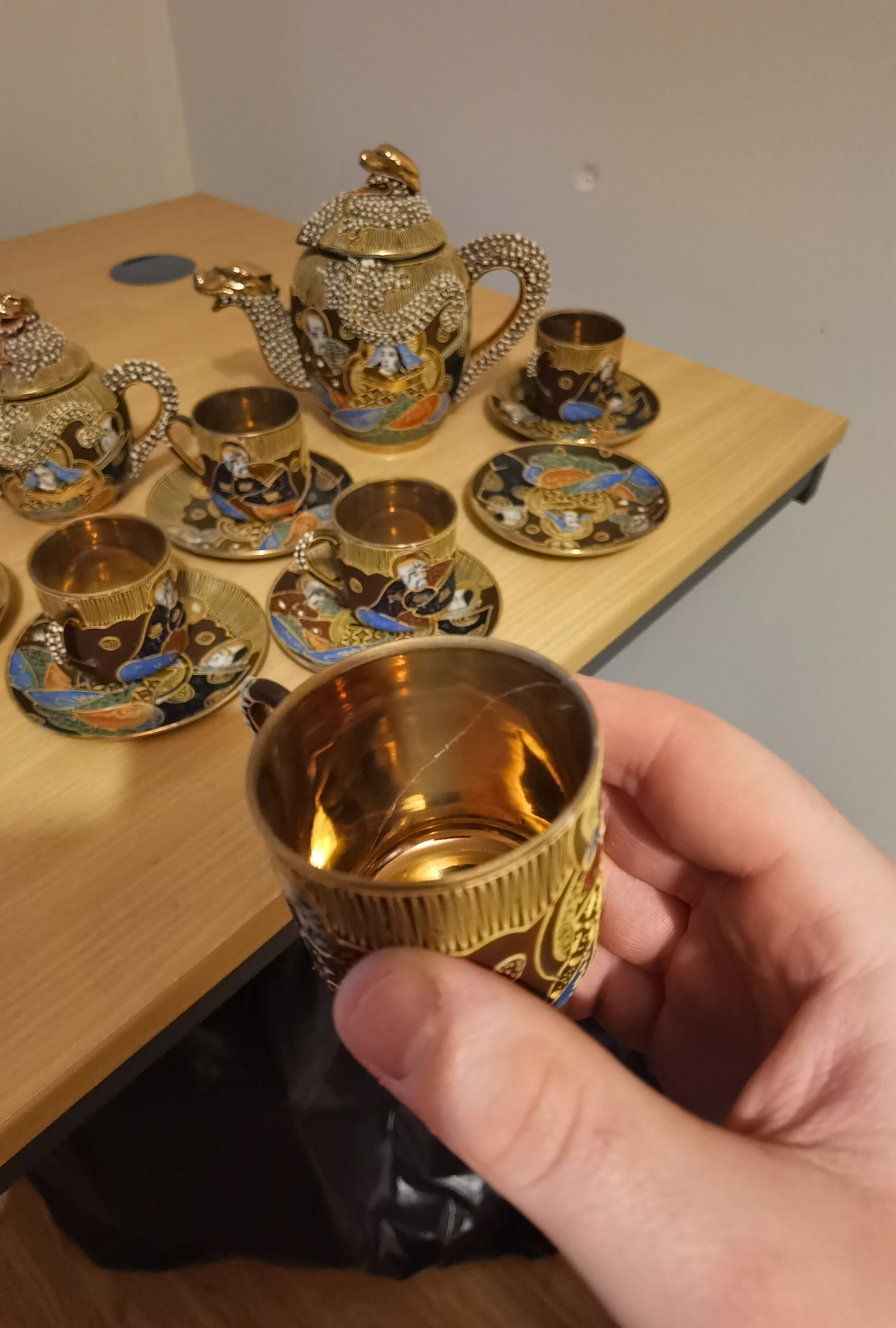 Japanese Samarai Tea Set - Etsy