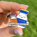 Let It Snow Propofol and Lorazepam - Hard Enamel Pin, Medical, Nurse ...