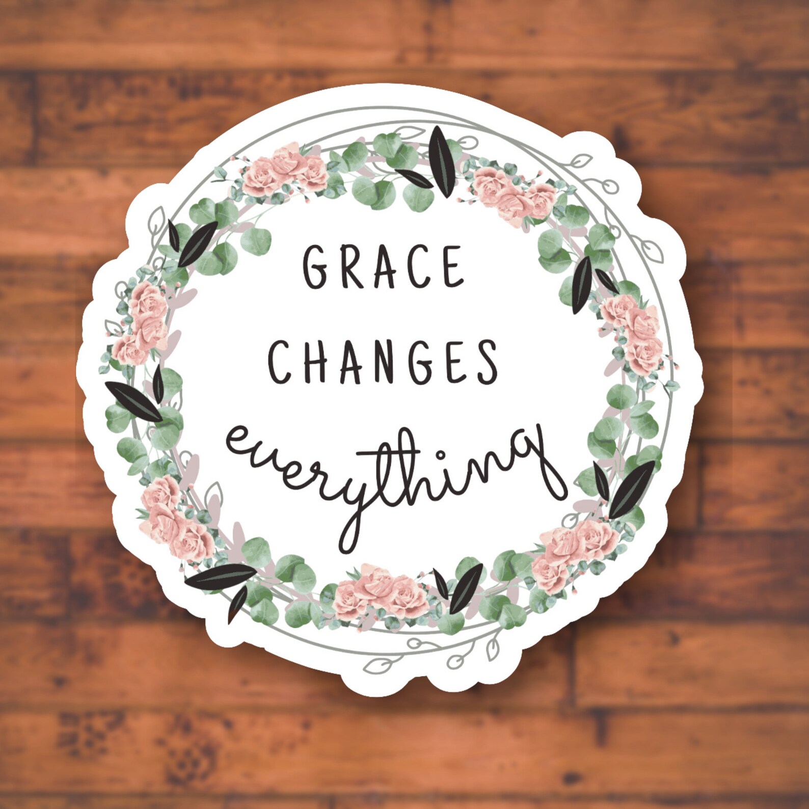 Grace Changes Everything Sticker for Phone Laptop Tablet - Etsy