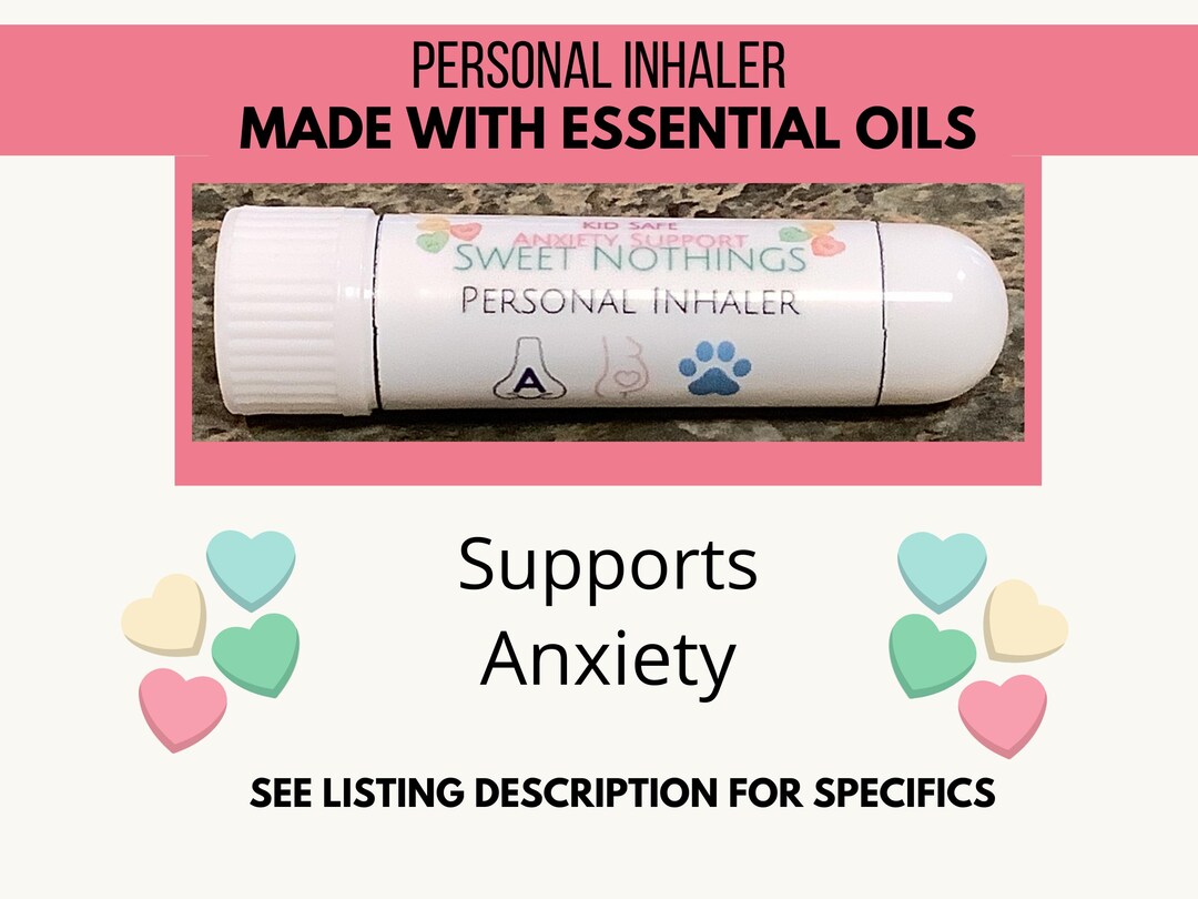 Anxiety Support Personal Inhaler Gift for Teen - Aromatherapy Nasal ...