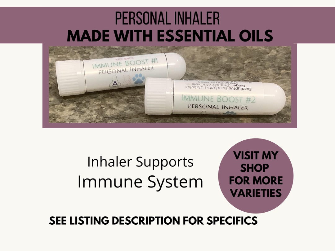 Personal Nasal Inhalers Made to Order With Essential Oils - Aroma ...