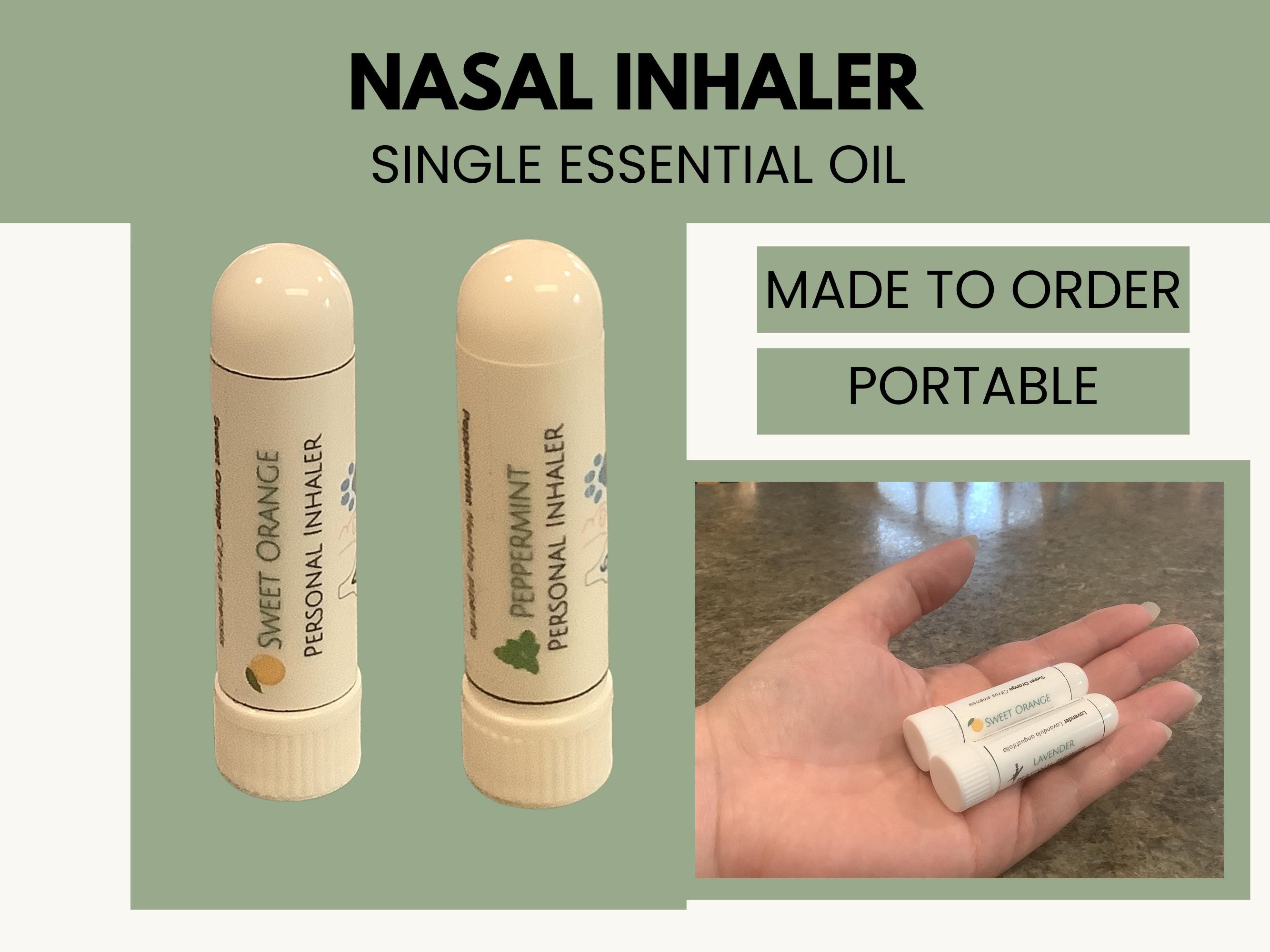 Personal Nasal Inhalers Made to Order Essential Oils Aroma Therapy ...
