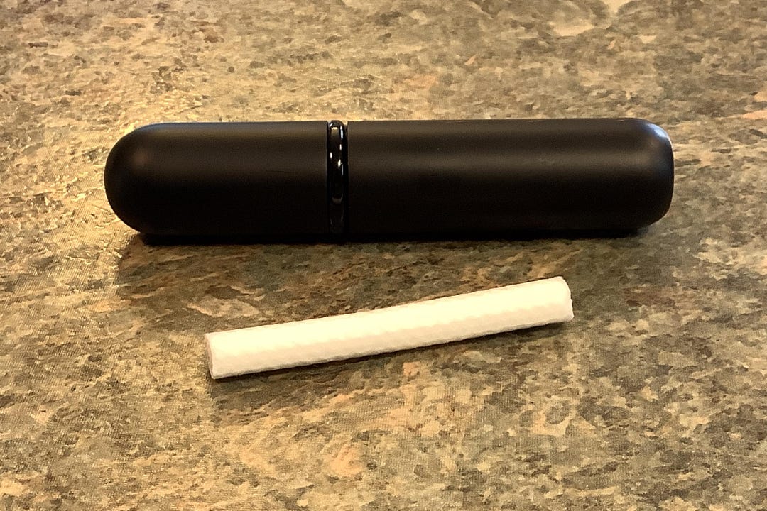 Aluminum Nasal Inhaler Empty Personal Inhaler color Black - Etsy