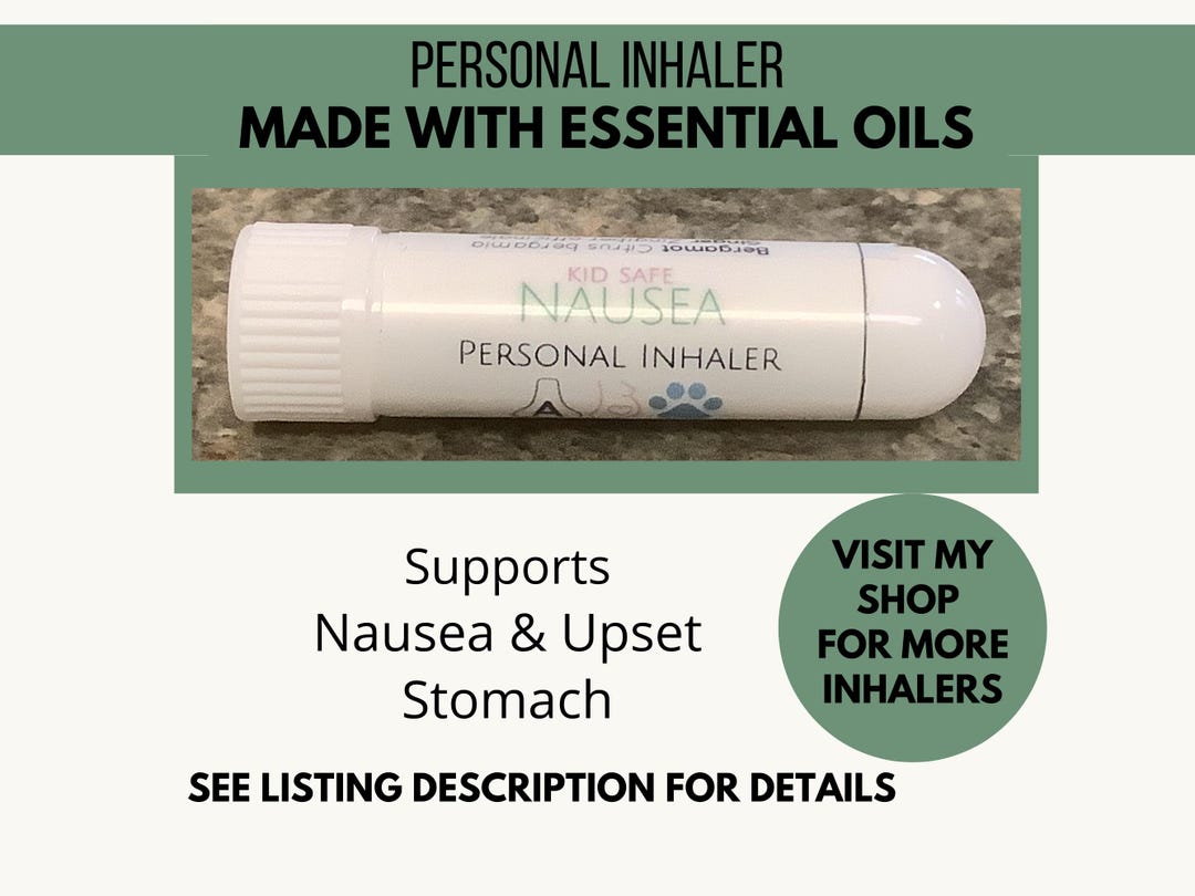 Nausea/upset Stomach Personal Nasal Inhalers Made to Order With ...