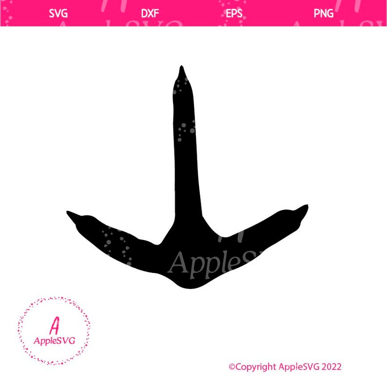 Turkey Tracks SVG - Etsy