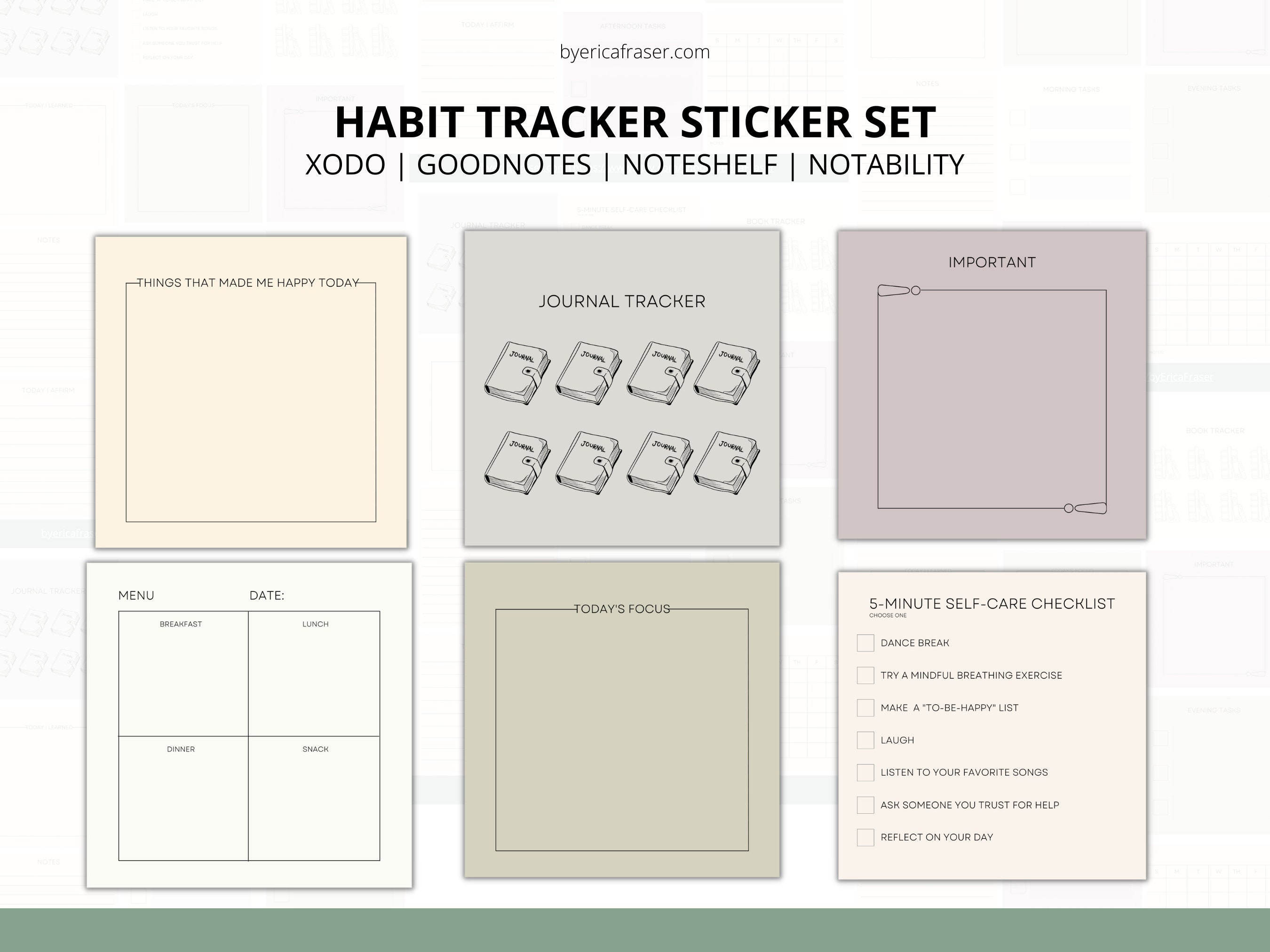 Tracker Stickers, Habit Tracker Stickers, Mood Tracker Stickers ...