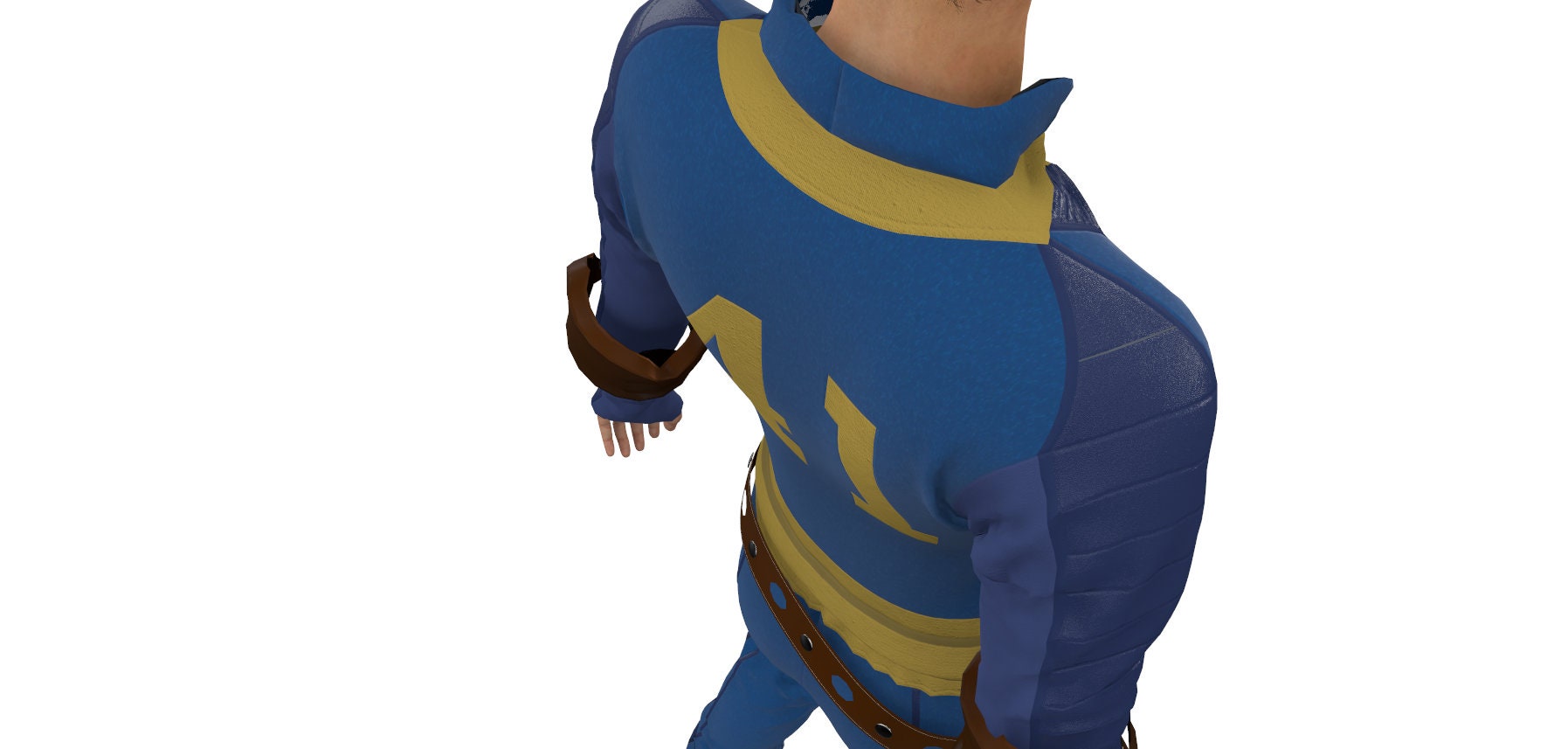 Fallout New Vegas Inspired Garment / Clo3d / Marvelous Designer - Etsy