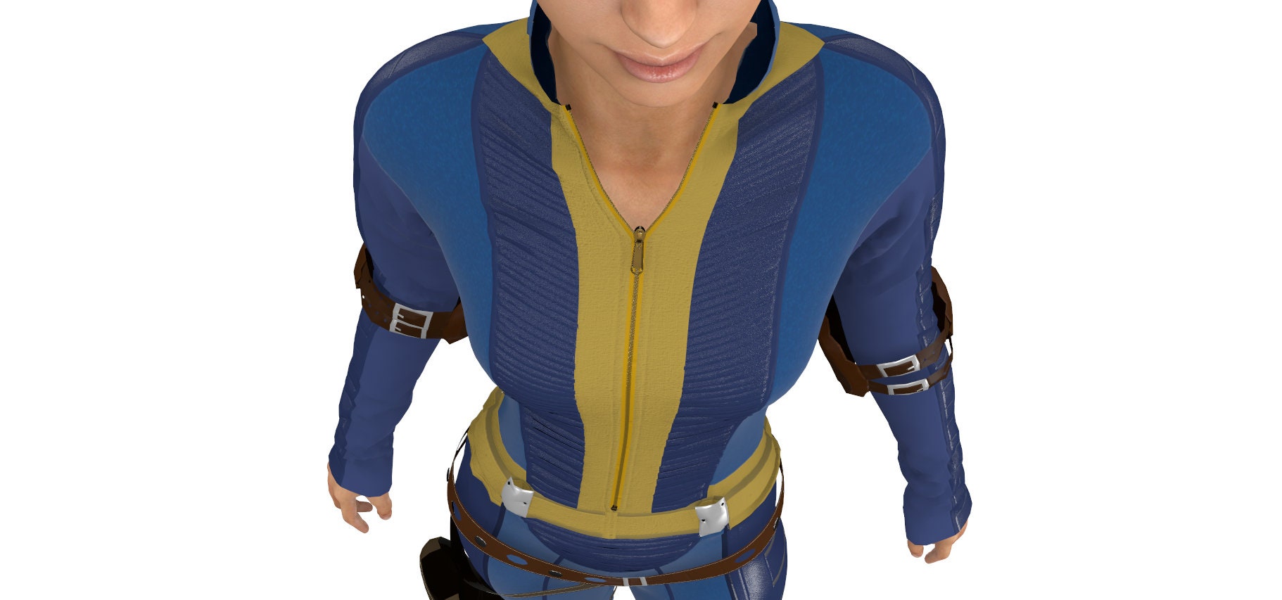 Fallout New Vegas Inspired Garment / Clo3d / Marvelous Designer - Etsy