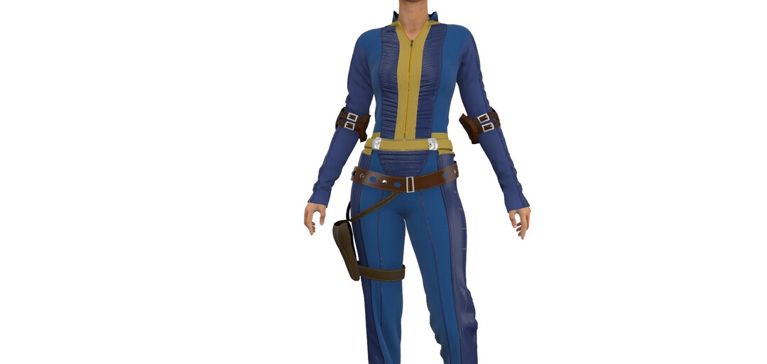Fallout New Vegas Inspired Garment / Clo3d / Marvelous Designer - Etsy