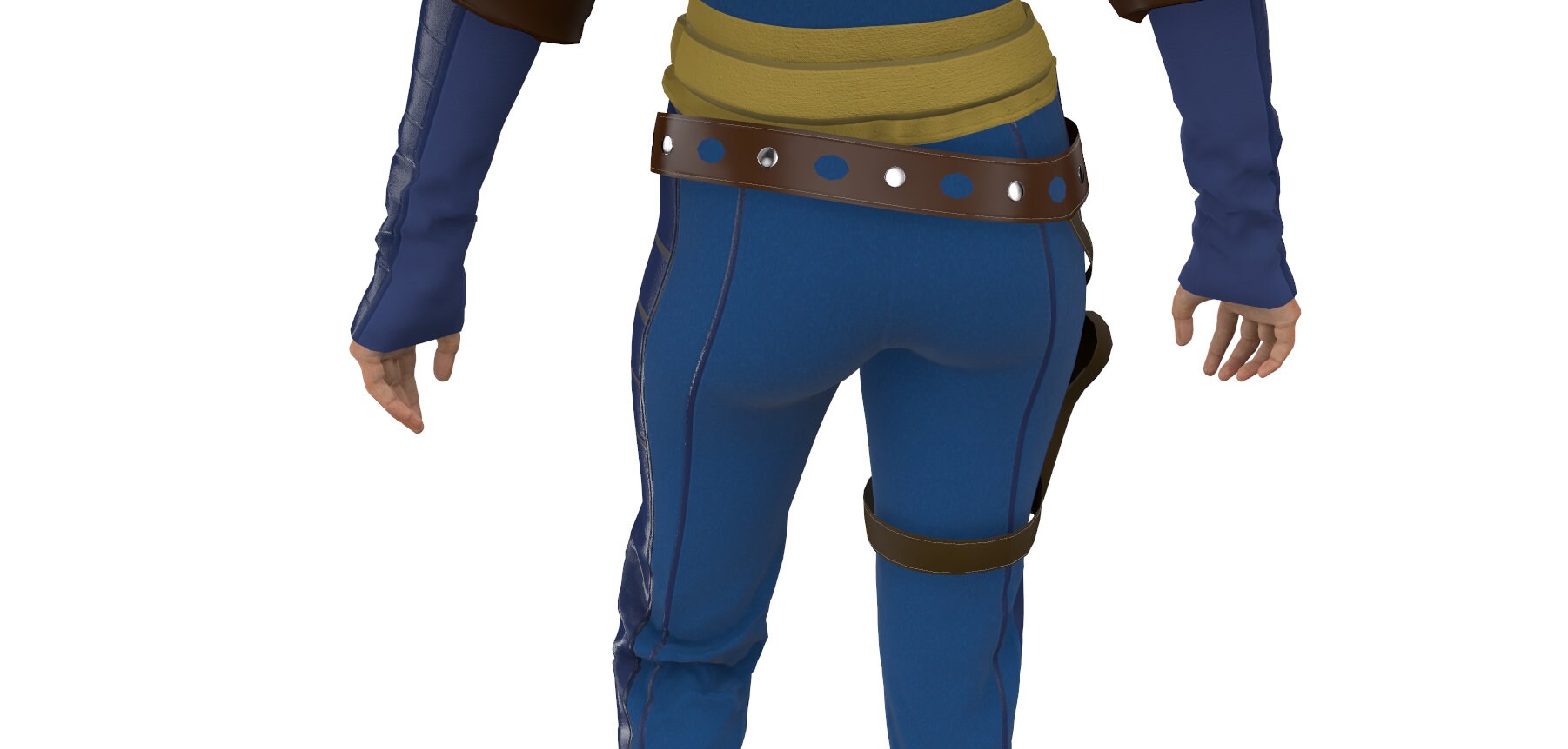 Fallout New Vegas Inspired Garment / Clo3d / Marvelous Designer - Etsy