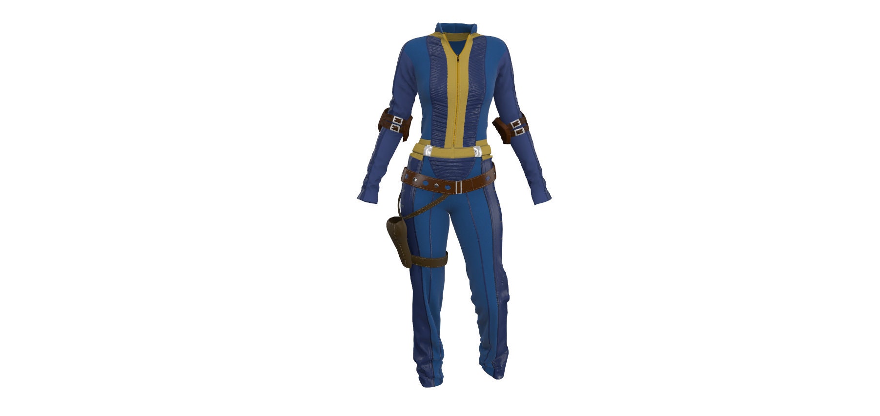 Fallout New Vegas Inspired Garment / Clo3d / Marvelous Designer - Etsy
