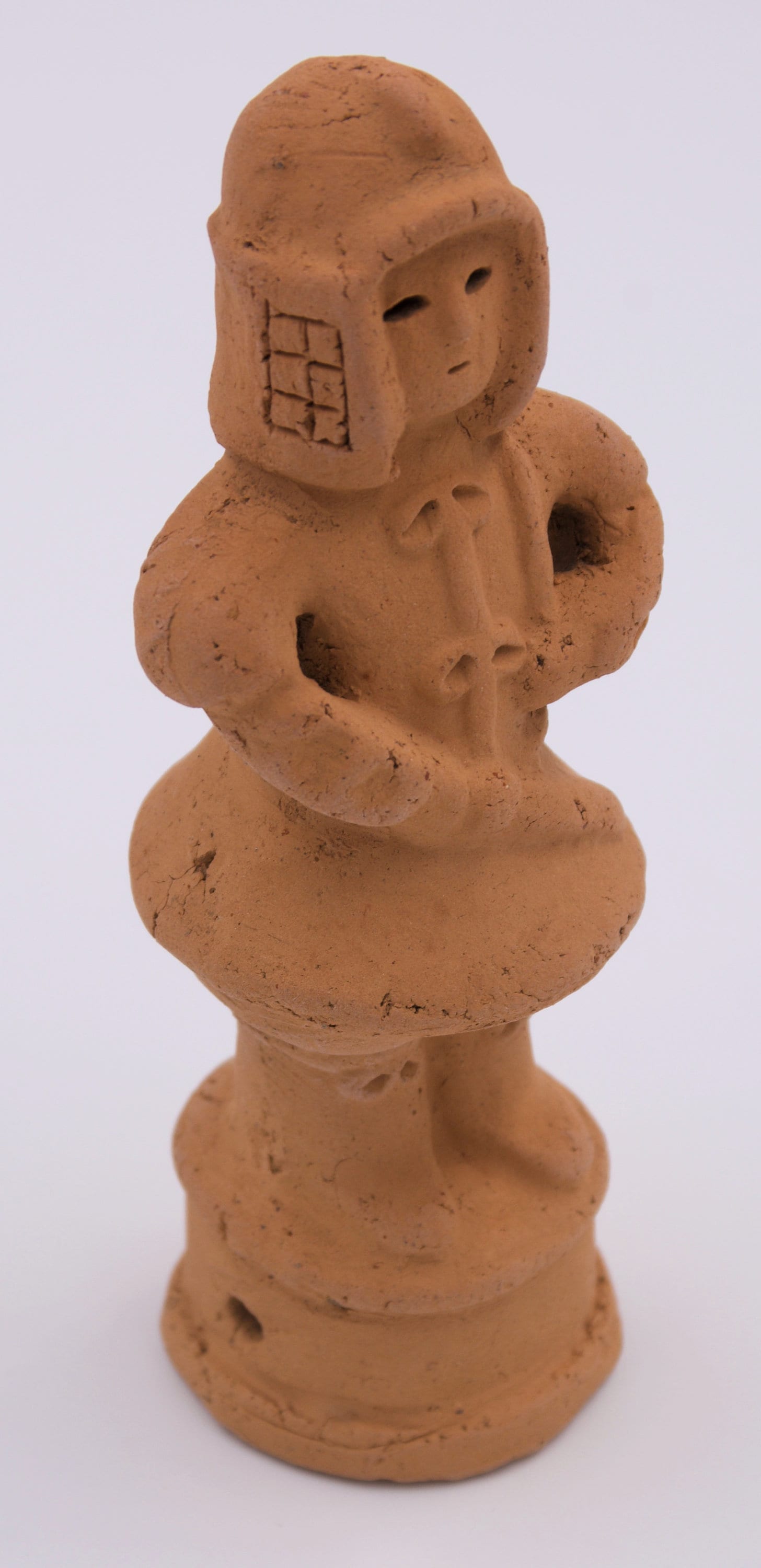 HANIWA Japanese Warrior Armored Takehito Kofun Jomon Rustic Clay ...