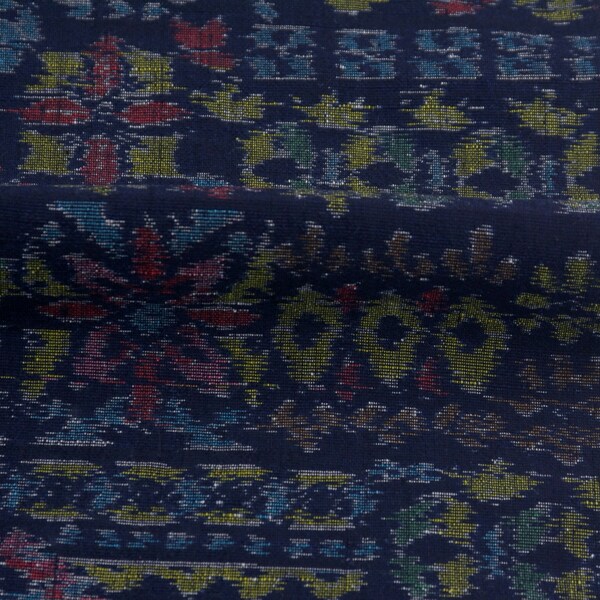Navy Tribal Fabric - Etsy