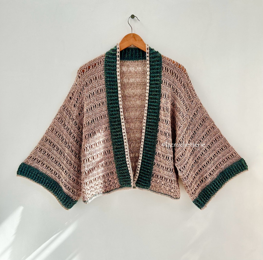 Cardigan Crochet Pattern- SULTANAH Cardigan - Etsy