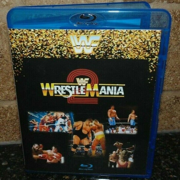 Wwe Wrestlemania Bluray - Etsy