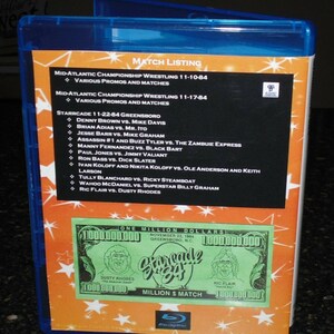 Starrcade 1984 84 NWA JCP Complete Million Dollar Wrestling Bluray Mid ...
