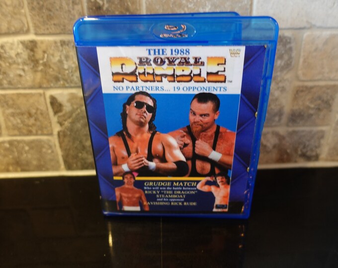 Royal Rumble 88 1988 Lead up WWF Junkyard Dog Hillbilly Jim Tito Santa ...