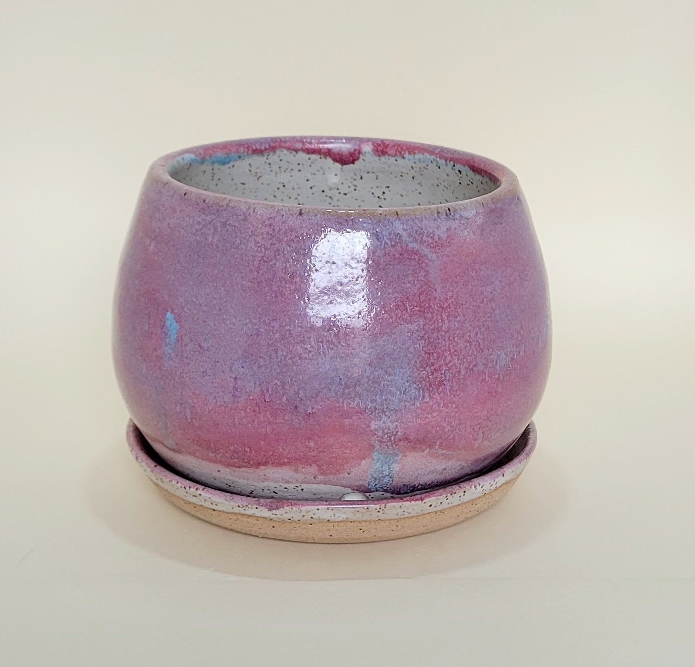 Pink Planter Pot - Etsy