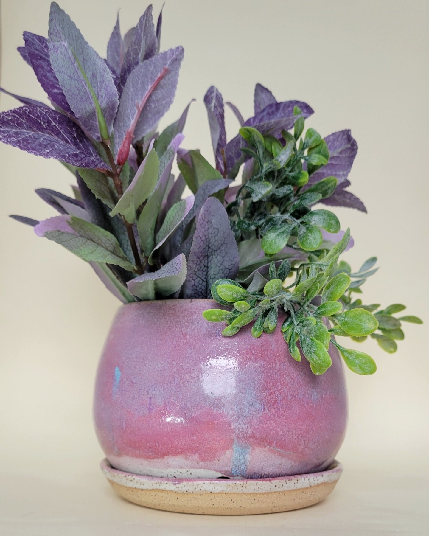 Pink Planter Pot - Etsy