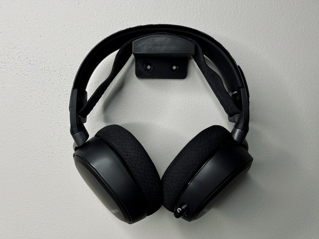 Universal Headset Wall Mount - 3d-printed Minimalist Headset Mount for ...