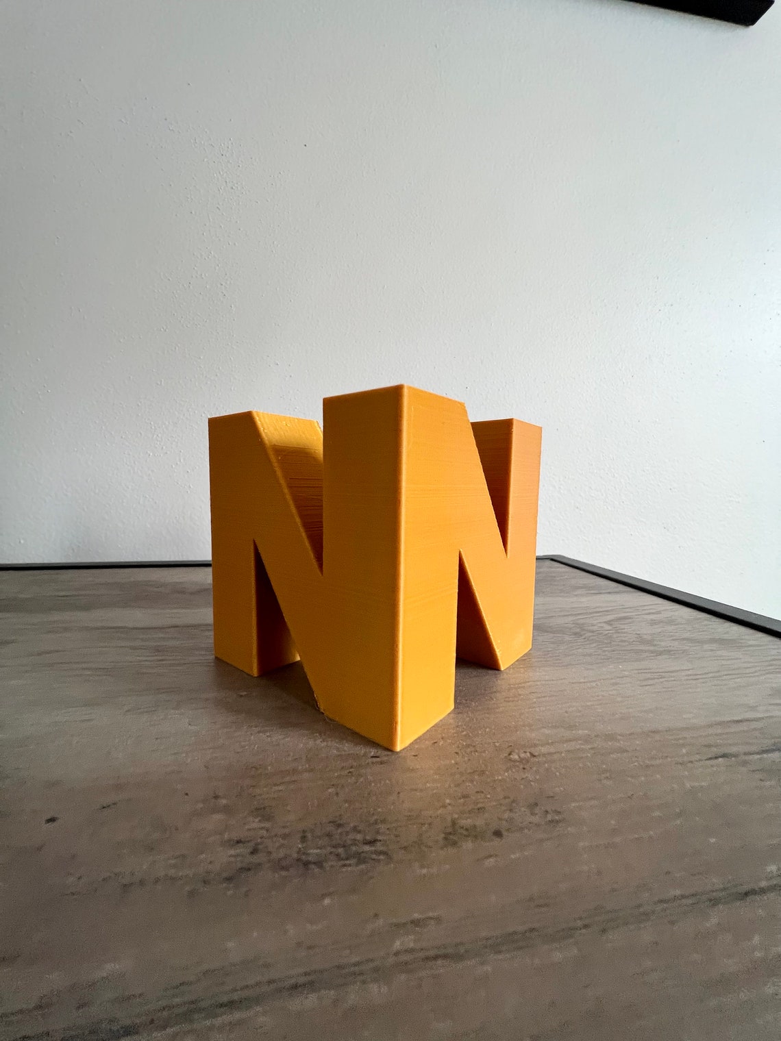 Nintendo 64 Logo Cube 3d-printed Retro Gaming Tabletop Decor - Etsy