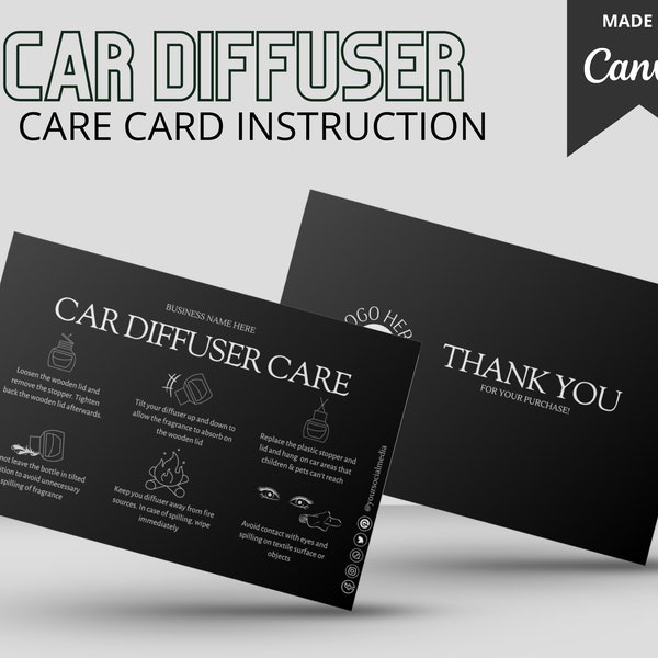 Hanging Car Oil Diffuser - Etsy