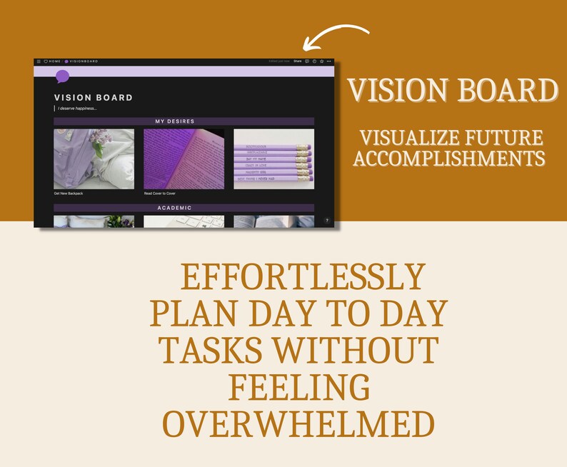 ADHD Life Planner Notion Template, Minimalist Theme Includes: Calendar ...