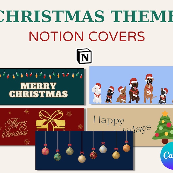 Notion Banner Template Canva - Etsy Canada