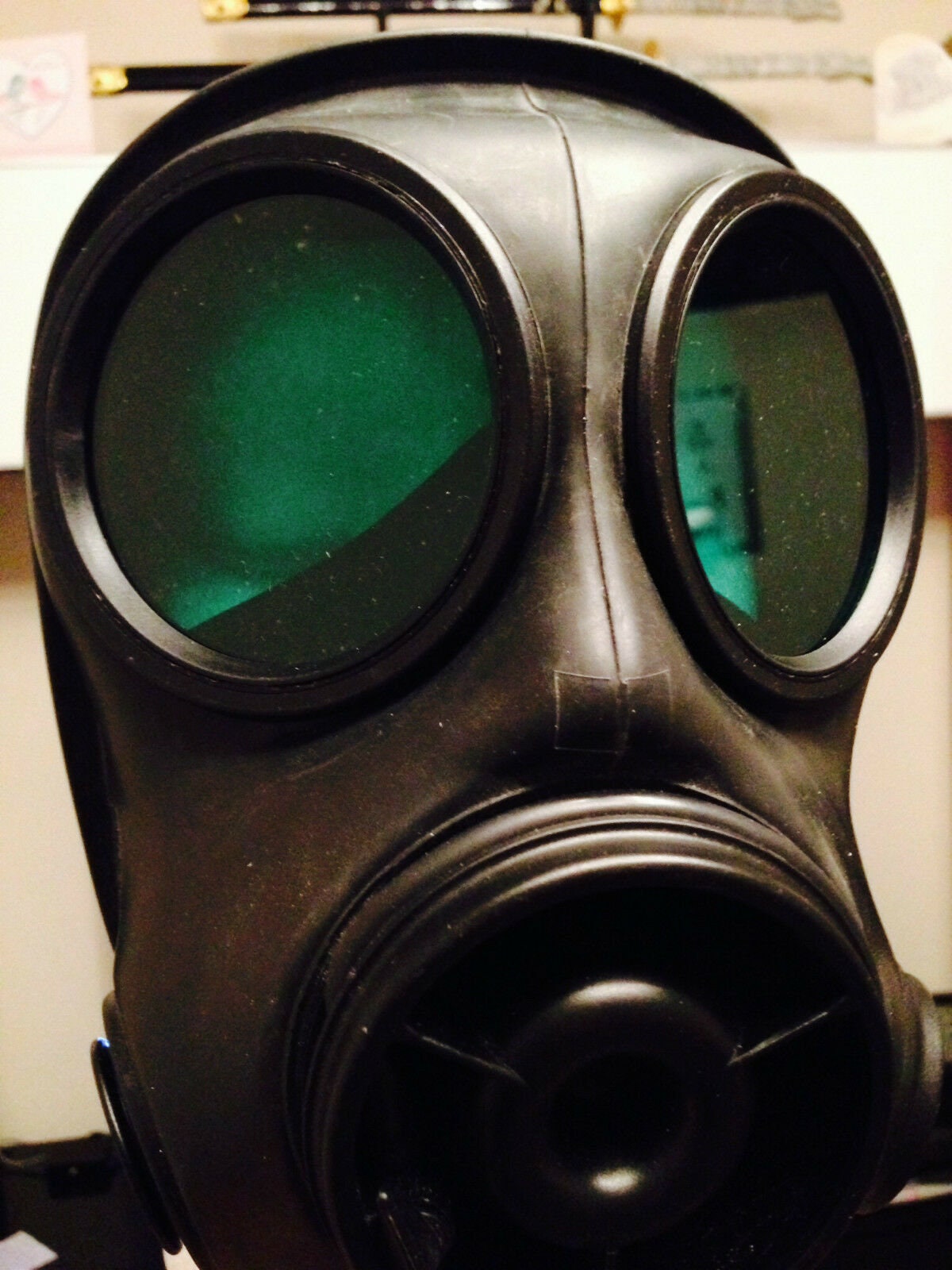 S10 or FM12 SAS Pair of Gas Mask Replacement Polycarbonate Lenses for ...