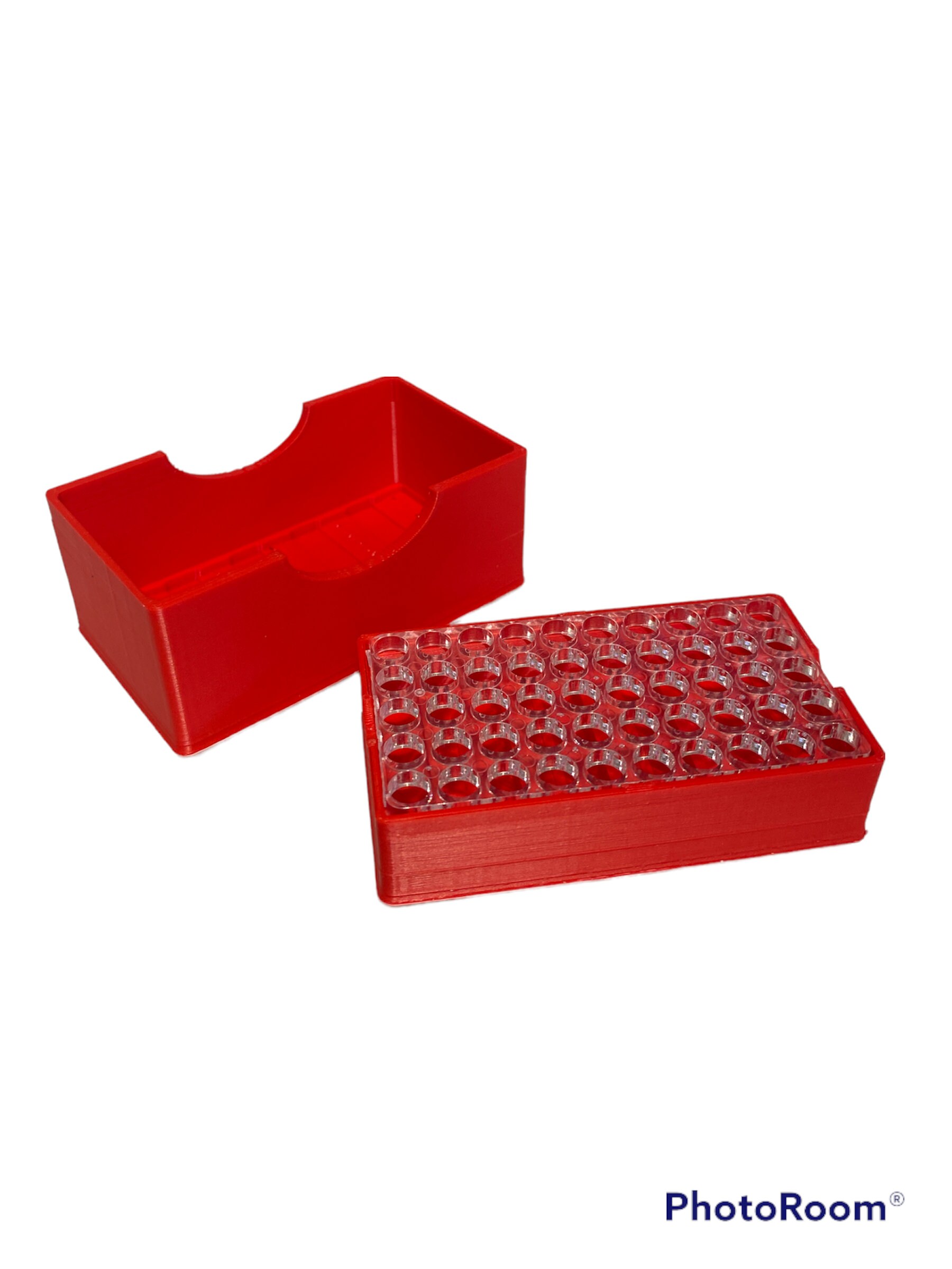 Stepped Bullet Box 50 Round .22 LR .22 RF Ammo Case for Blazer .22 or ...