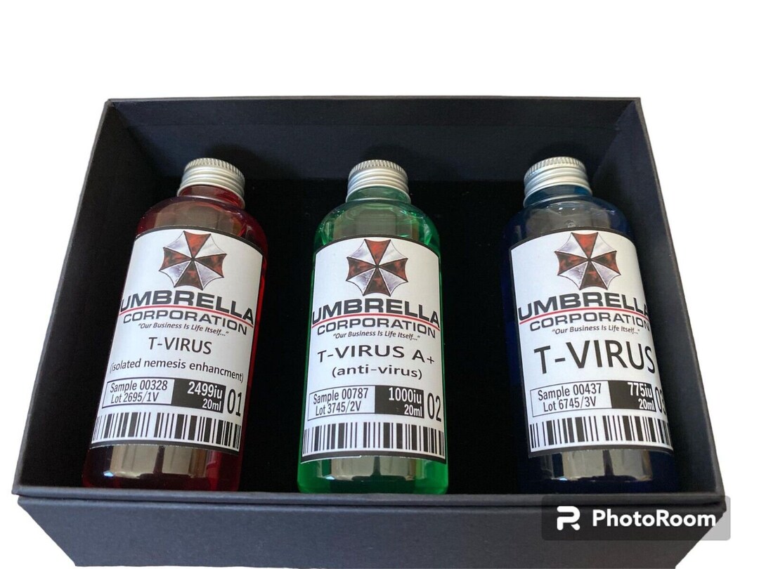 Resident Evil Gift Novelty Shower Gel Umbrella Corporation T Virus ...