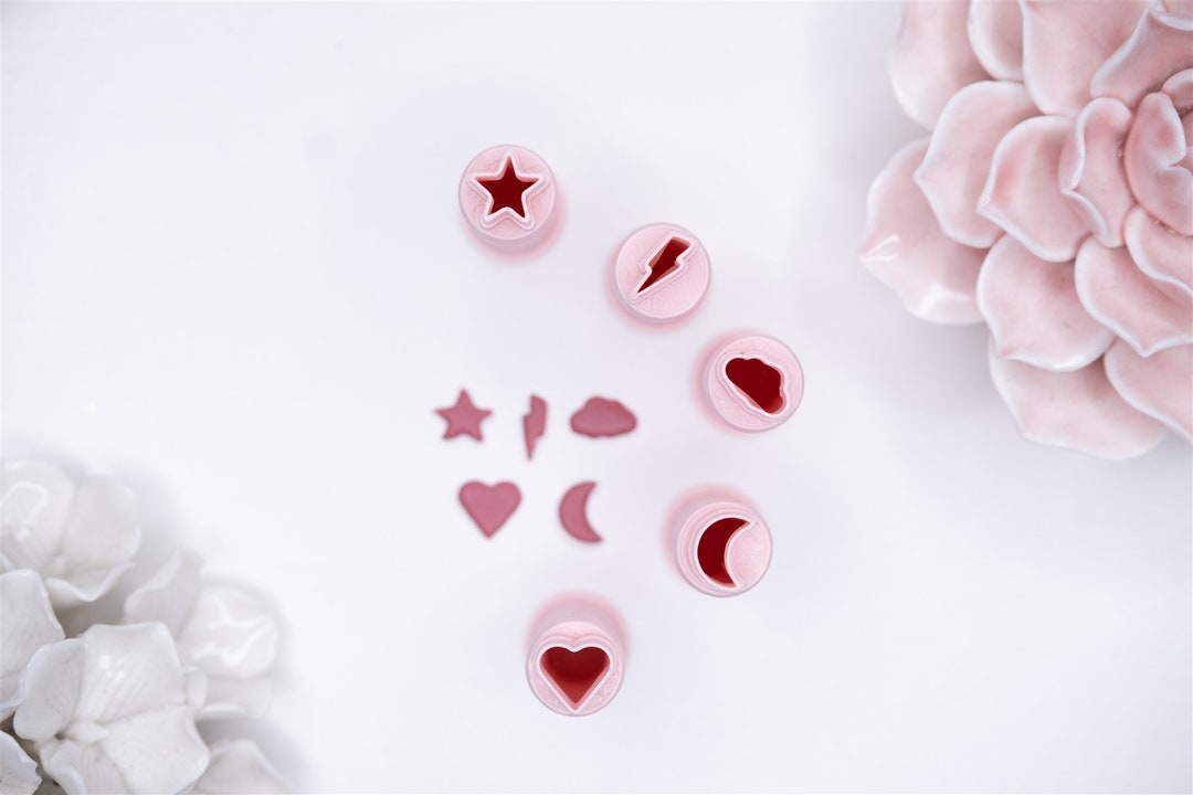 Polymer Clay Micro Cutter Star Moon Cloud Polymer Clay Cutters Sound ...
