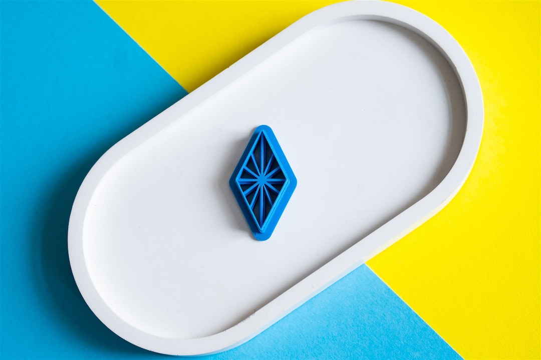 Polymer Clay Cutter Art Deco Polymer Clay Cutter Sound Cutter Cookie ...
