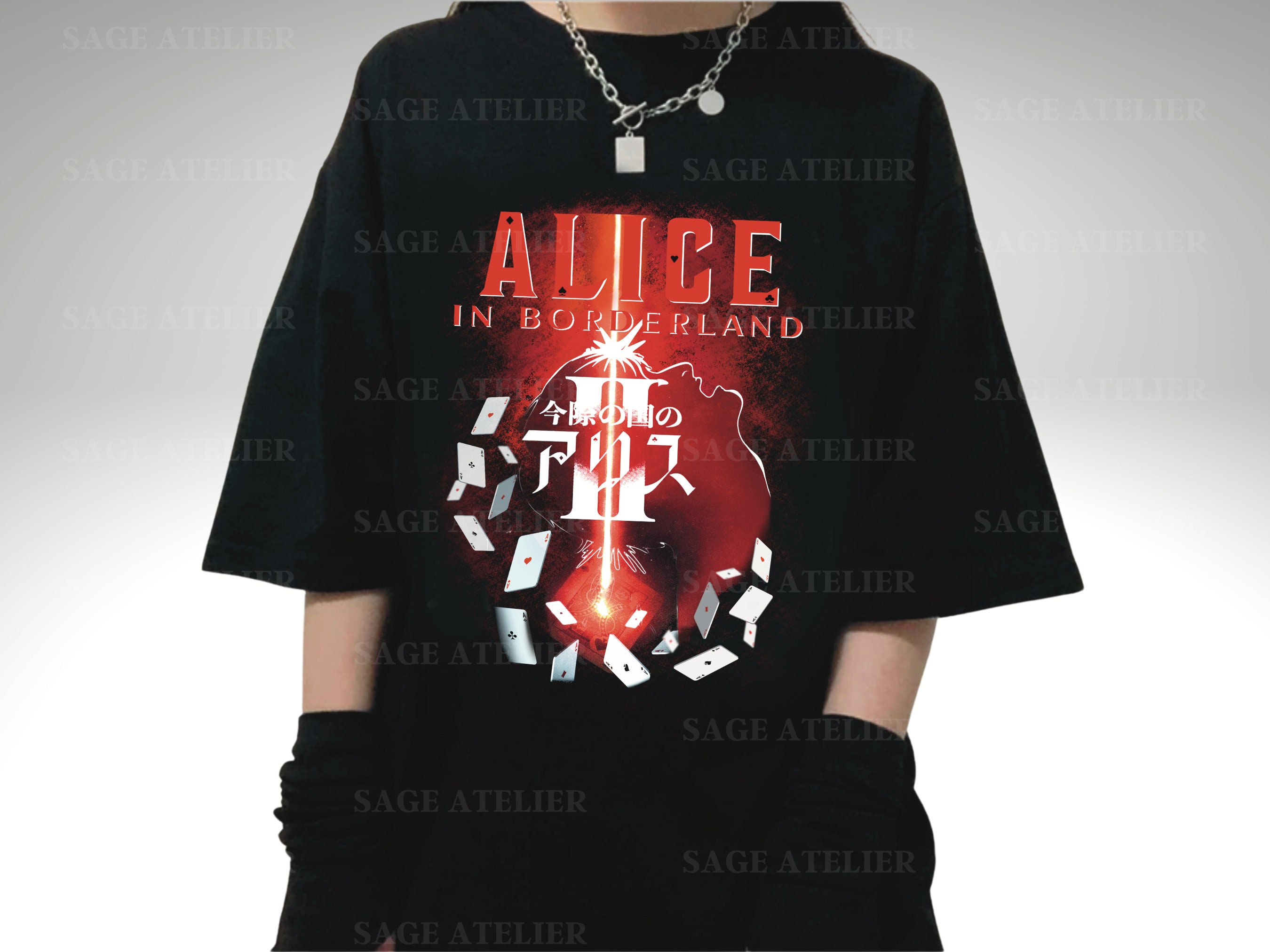 Alice in Borderland Shirt Japanese Survival Manga Series Arisu Chishiya ...