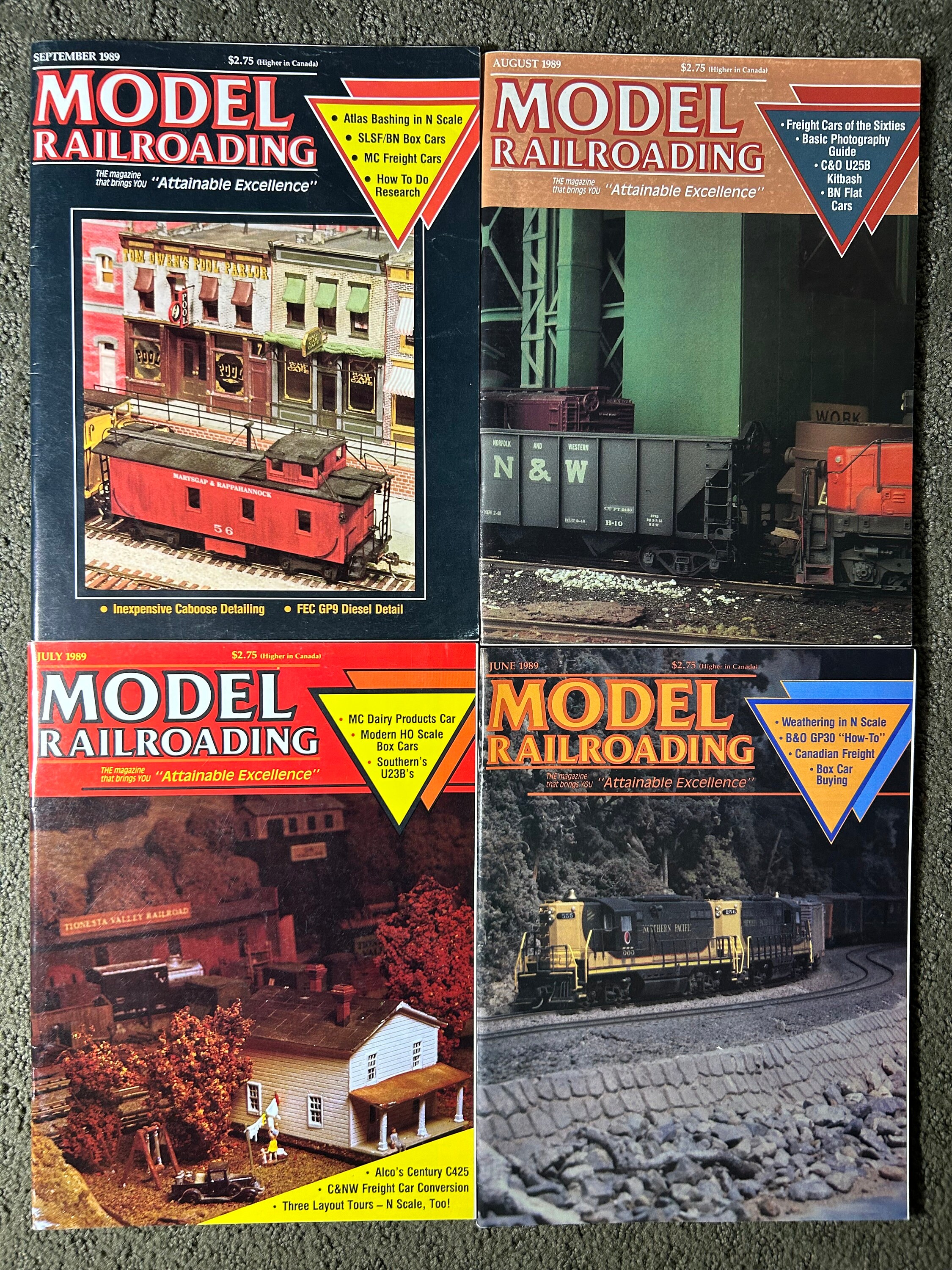 Model Railroading Magazine 1984-1989 Vintage Lot of 31 Issues - Etsy