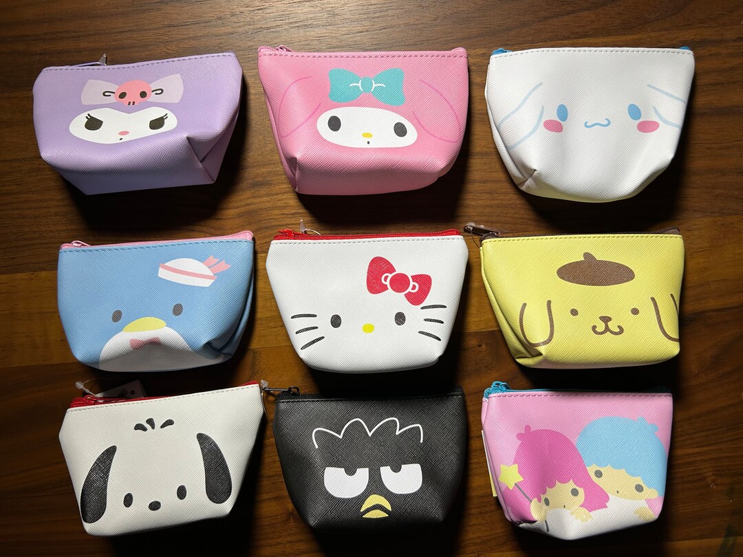 Sanrio Mini Zip Pouch Lot, Hello Kitty & Friends, Kawaii Coin Purse - Etsy