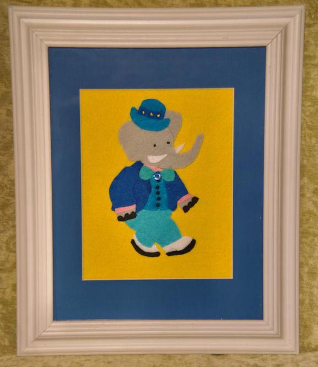 Babar the Elephant, Art for Children, Art for Kids, Art for Nursery ...