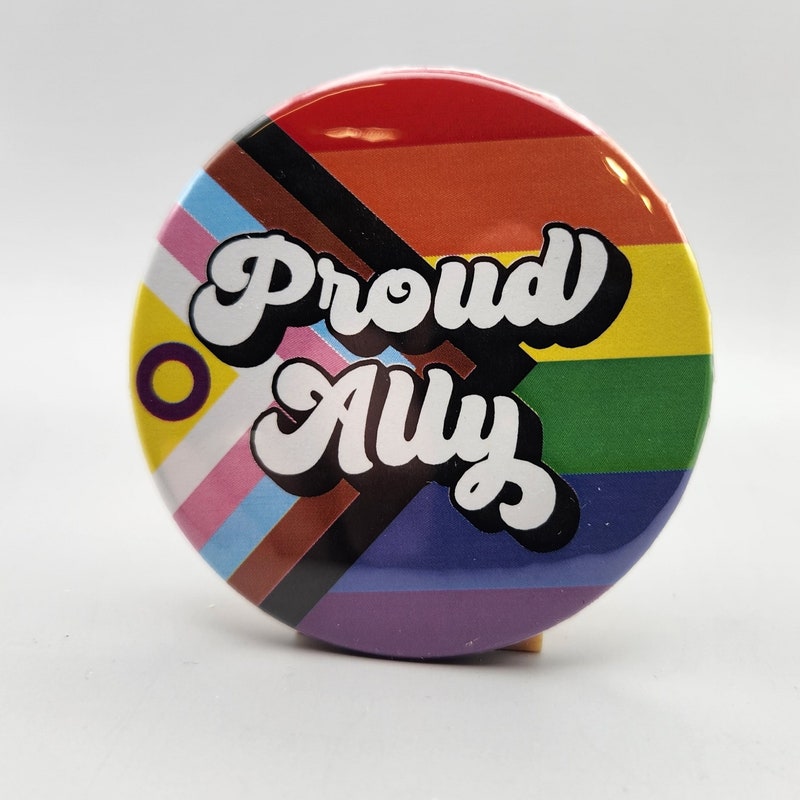 Lgbt Ally Pin - Etsy