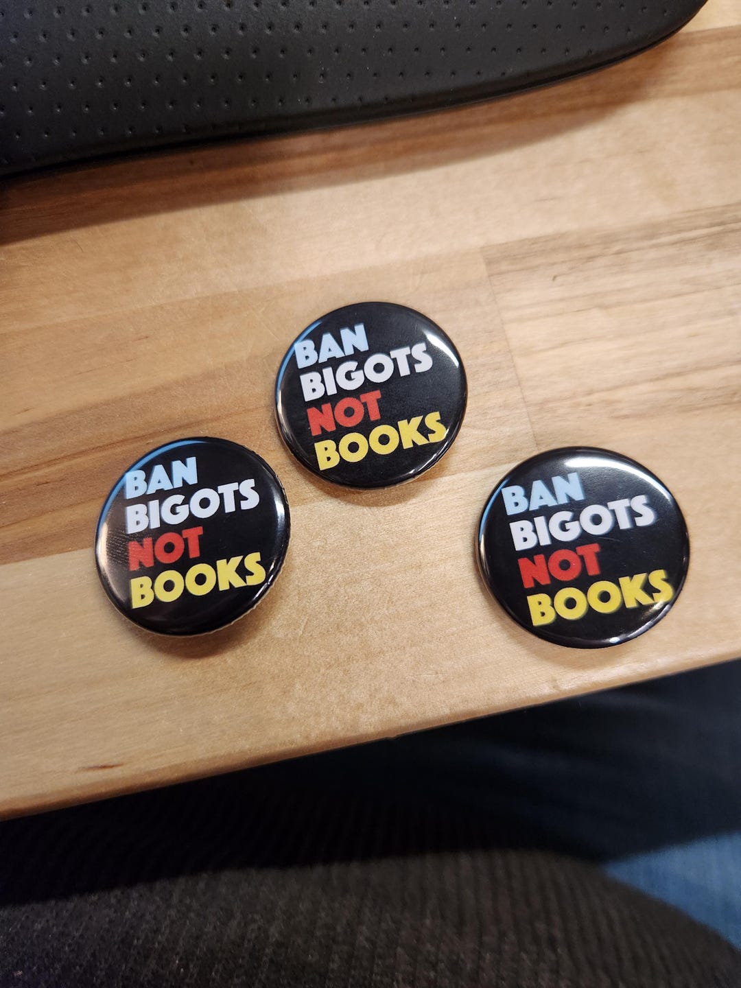 Ban Bigots Not Books 1.25" Buttons - Etsy