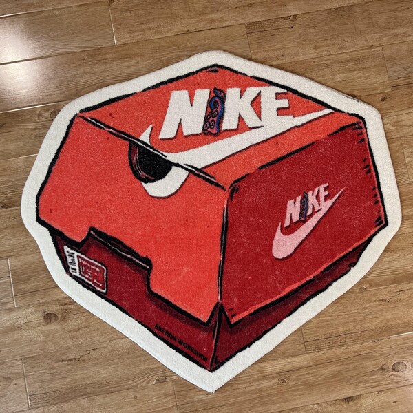 Nike Box Rug - Etsy