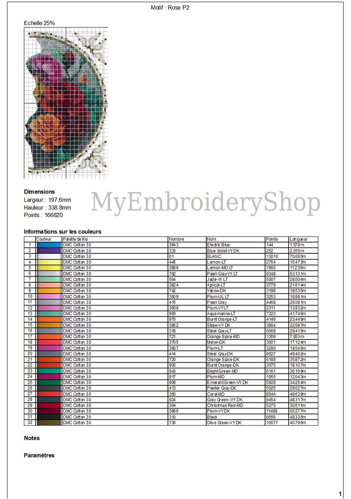 Roses Vintage Style Photostitch Machine Embroidery Design in the Hoop ...