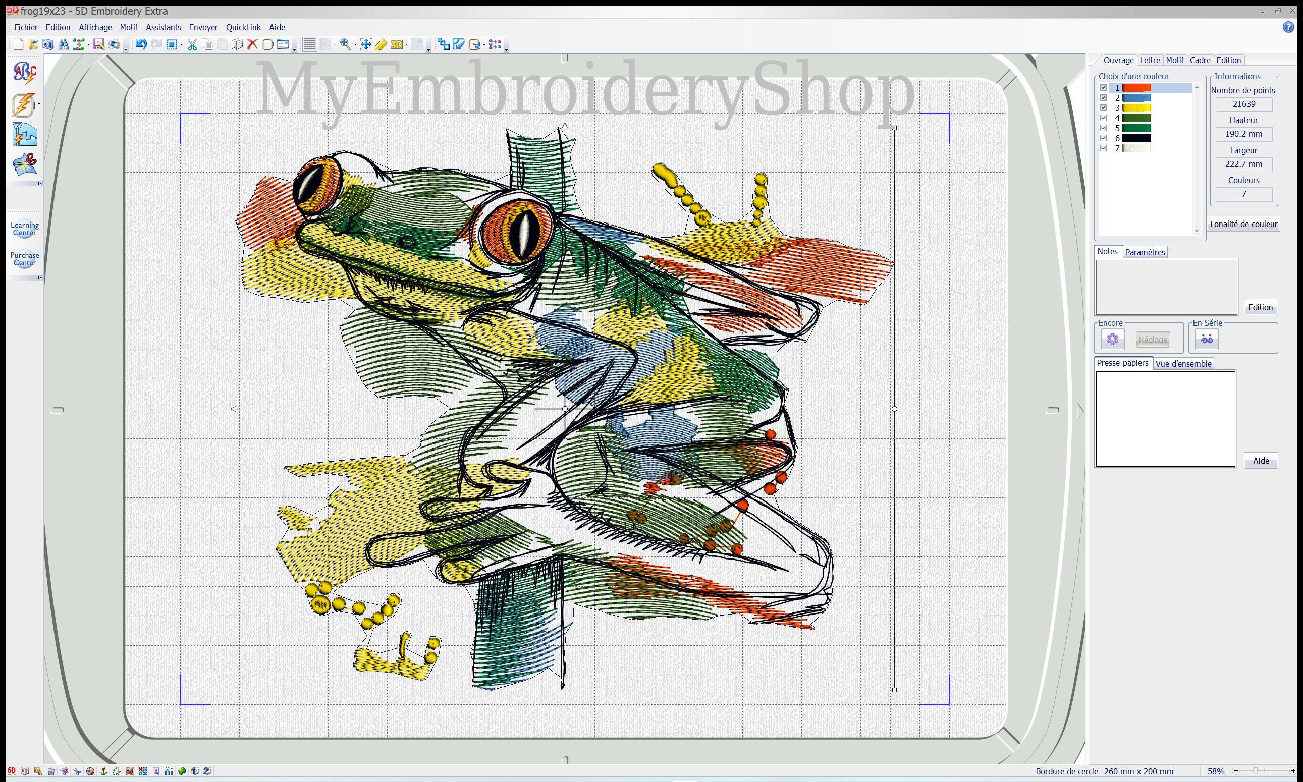 Frog Machine Embroidery Design, Amphibian Embroidery, Reptile ...