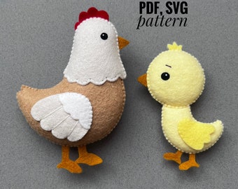 Felt Chick Pattern | Etsy