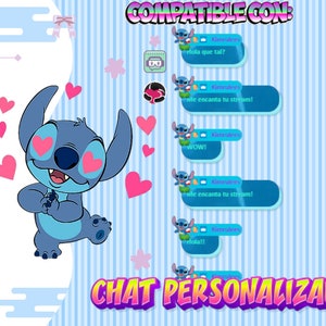 Anime Kawaii CHAT BOX, Twitch , Stream, Astethic, Lofi, Cute , Overlay ...