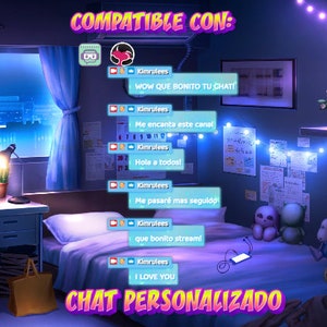 Kawaii Chatbox Anime Animated, Lofi, Twitch, Youtube, Animal, Vaporwave ...