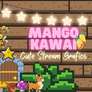 CUTE Pixel SETUP Animated for Stream and Free Scene Static : OFFLINE ...